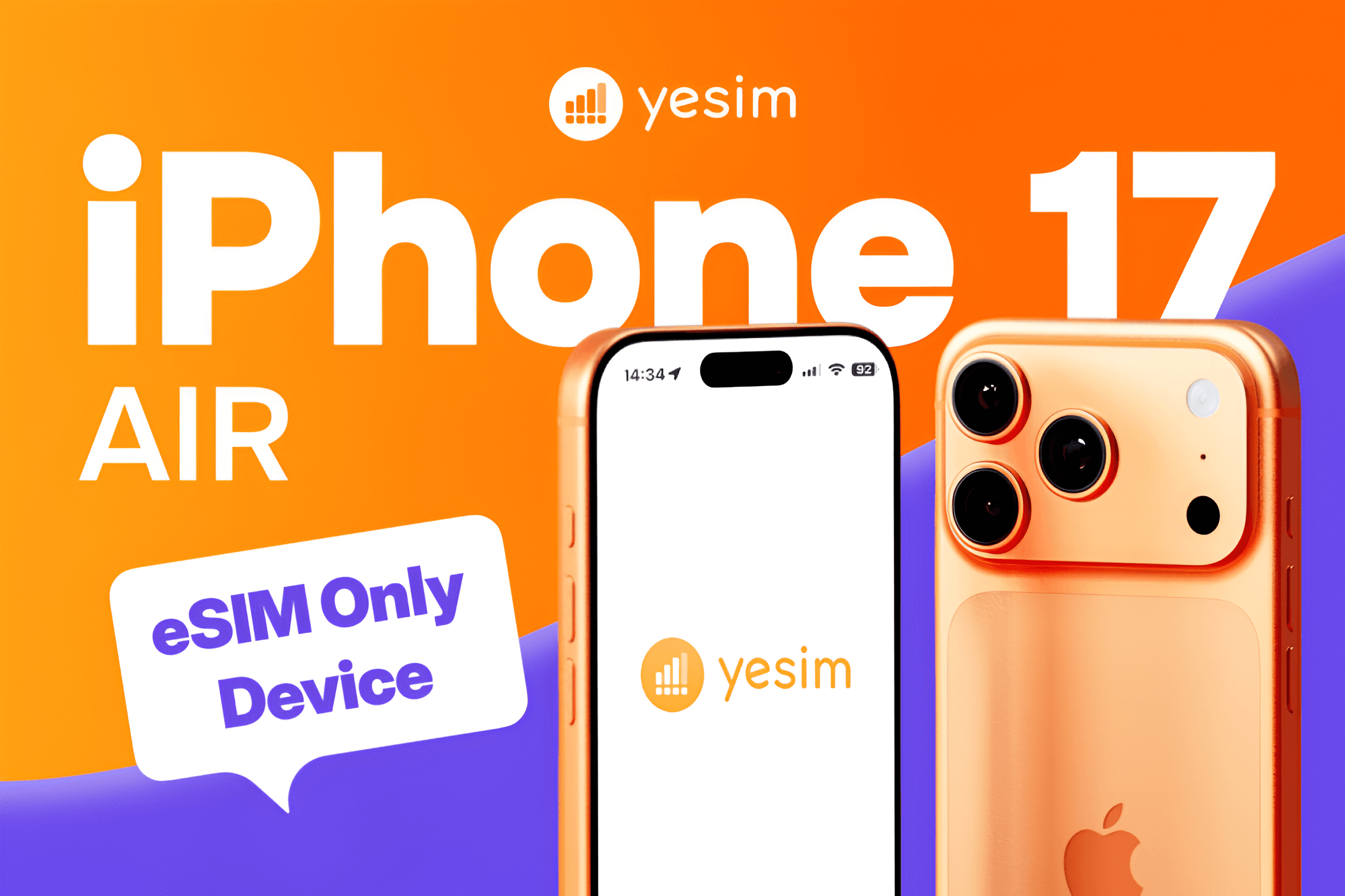 iPhone 17 Air eSIM Only Device: Complete Guide to Apple's Wireless ...