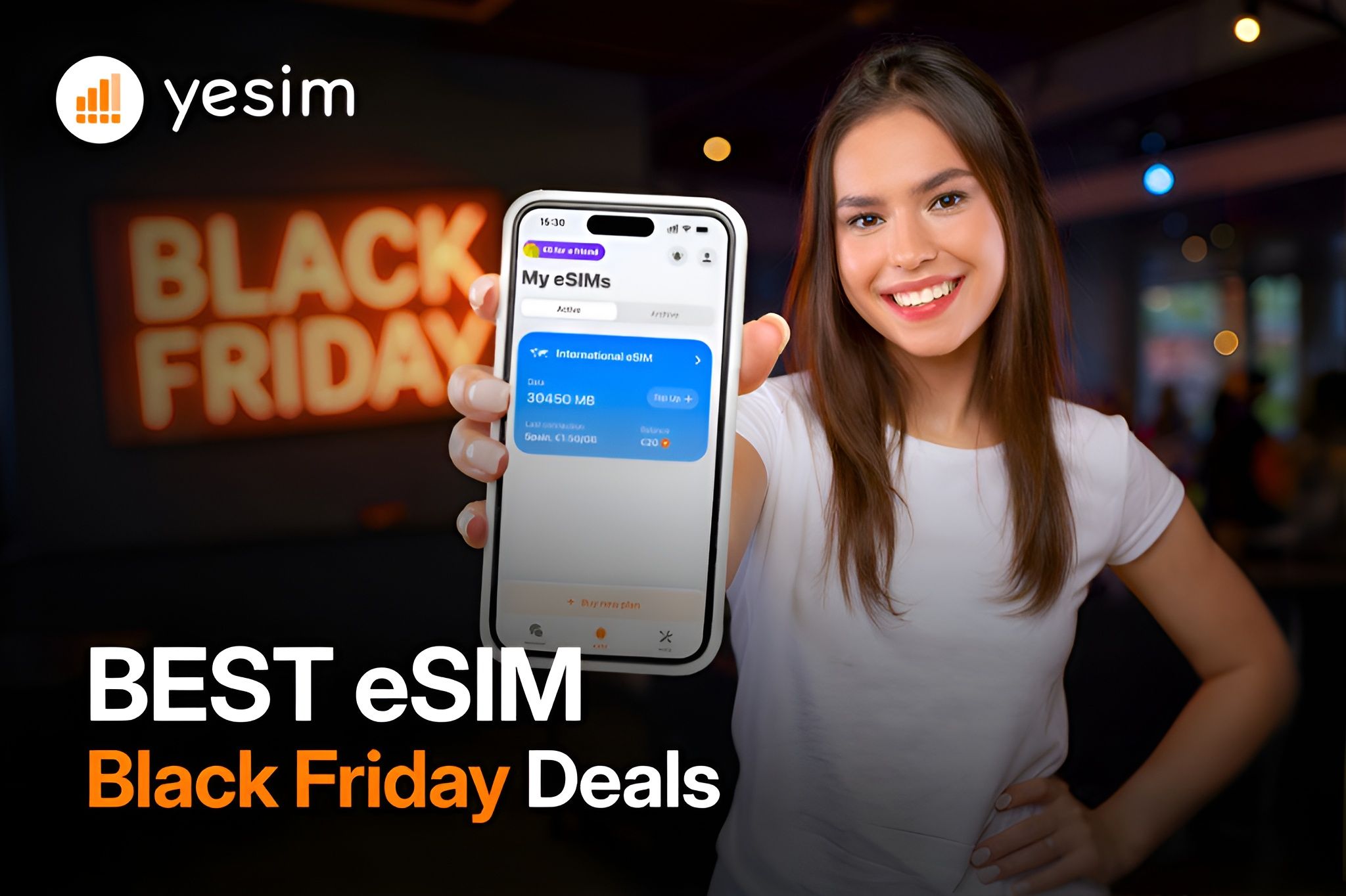 Best eSIM Black Friday 2025 Deals: Save Big on Yesim, Holafly & More - Yesim