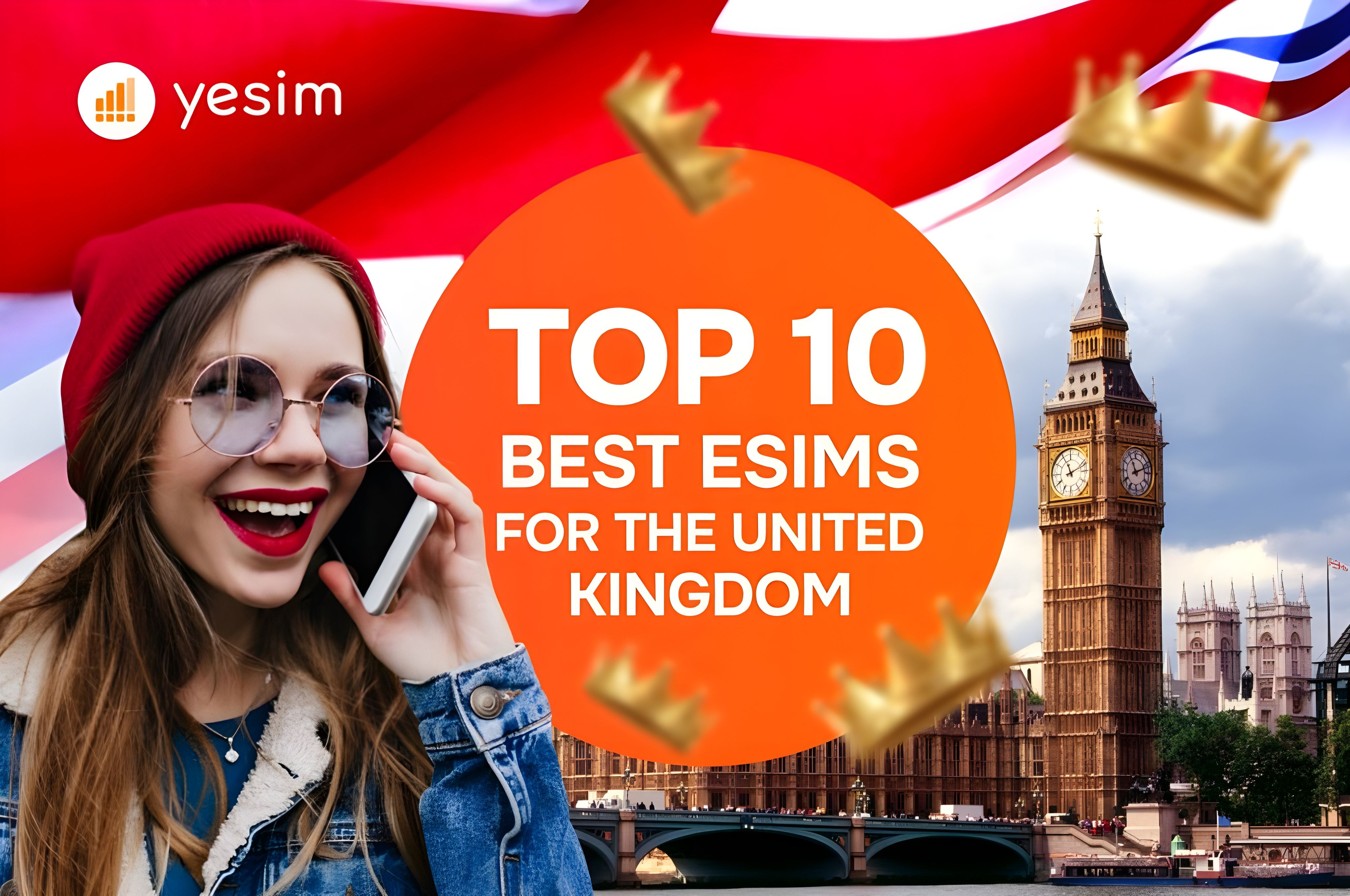 Best eSIM for UK Travel | Top 10 UK eSIM Cards in 2025 - Yesim